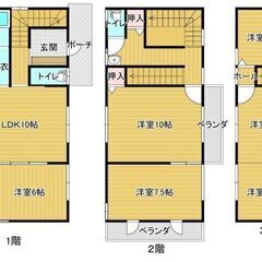 🏡駐車場2台無料広々6LDK賃貸戸建て糟屋郡須恵町大字須恵🏡 (E.Mantani) 須恵中央の一戸建ての不動産・住宅情報・無料掲載の掲示板｜ジモティー