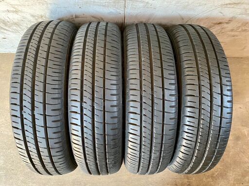 DUNLOP ENASAVE EC204 155/65R14 75S 中古タイヤ4本セット (マスウード) 佐倉のタイヤ、ホイールの中古あげます・譲ります｜ジモティーで不用品の処分