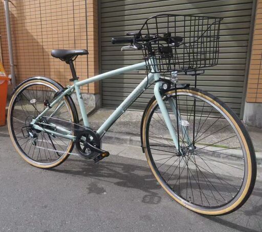 ブリヂストン「LB1 DX」グレイッシュミント(限定カラー) (SUGI) 小岩のクロスバイクの中古あげます・譲ります｜ジモティーで不用品の処分
