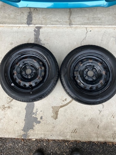 タイヤ2本セット165/70R14 81S (チャンス) 豊田市のタイヤ、ホイールの中古あげます・譲ります｜ジモティーで不用品の処分