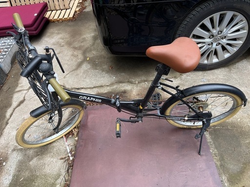 GRAPHIS折りたたみ自転車GR-209 (まとめ買いの人優先！) 東我孫子の折りたたみ自転車の中古あげます・譲ります｜ジモティーで不用品の処分