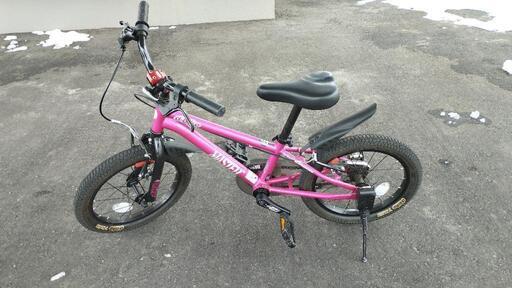 d-bike（ディーバイク）マスタープラス16インチピンク (オニクション) 旭川四条のその他の中古あげます・譲ります｜ジモティーで不用品の処分