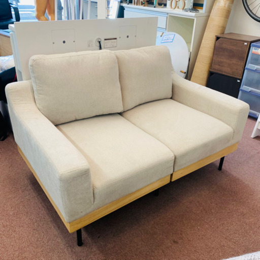 オシャレな空間になります RASIK 2人掛けソファ (たかぷれみあむ) 西笠松のソファ《2人掛けソファ》の中古あげます・譲ります｜ジモティーで不用品の処分