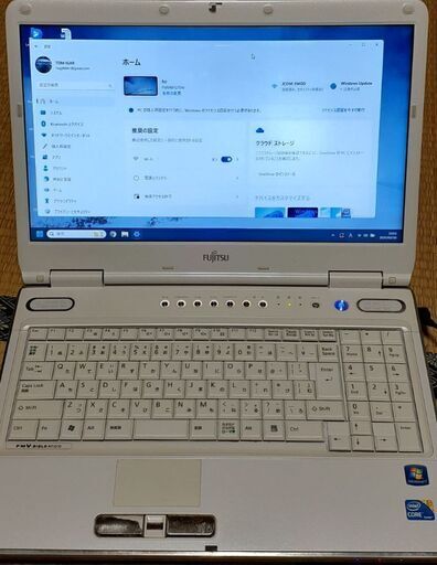 Windows11 爆速 SSD CORE i5 8GB 富士通 fujitsu FMV BIBLO NF/G70 (TOM) 上北台のノートパソコンの中古あげます・譲ります｜ジモティーで不用品の処分
