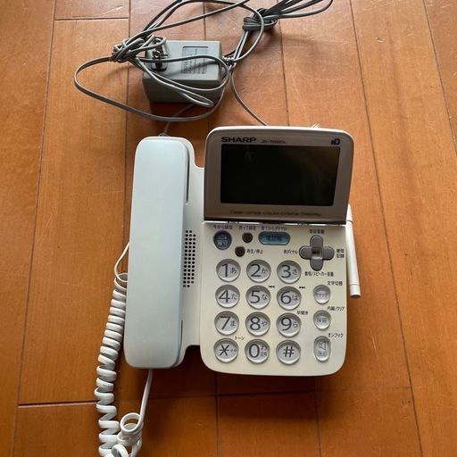 固定電話機SHARP JD-700CL (ねり丸) 練馬高野台の電話、FAX《電話機》の中古あげます・譲ります｜ジモティーで不用品の処分