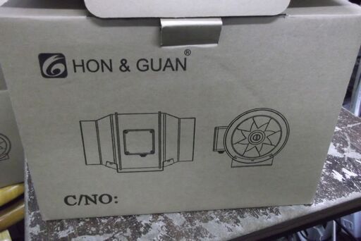 Hon＆Guanダクトファン100mmその2 (買い適書店 発送可能) 横浜の季節、空調家電《その他》の中古あげます・譲ります｜ジモティーで不用品の処分