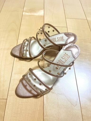 ꧁使用回数極少‼︎美品 POOL SIDE ピンクサンダル 22.5cm꧂ (K.T) 茶山の靴《サンダル》の中古あげます・譲ります｜ジモティーで不用品の処分