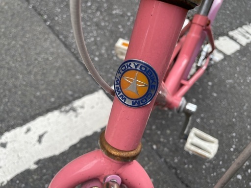 Tokyo bike キッズ16インチモモ(ピンク)お届け可能 (ととおく Tokyo bike キッズ16インチモモ(ピンク)お届け可能 (ととおく