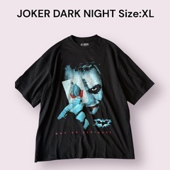 新品】映画 ジョーカー ダークナイト 両面プリント Tシャツ XL 新品】映画 ジョーカー ダークナイト 両面プリント Tシャツ XL