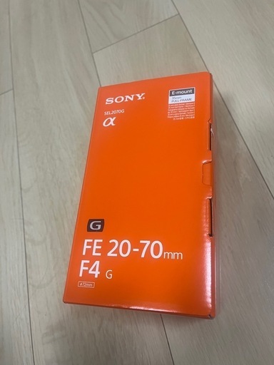 SONY(ソニー) FE 20-70mm F4 G SEL2070G(未使用品)【新品・未 SONY(ソニー) FE 20-70mm F4 G SEL2070G(未使用品)【新品・未