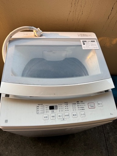 ニトリ全自動洗濯機6キロ (御器所メダカ) 荒畑の家電の中古 ニトリ全自動洗濯機6キロ (御器所メダカ) 荒畑の家電の中古