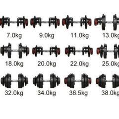 激安にて即決のみ箱有り未使用BARWING可変式ダンベル40kg×2個 激安にて即決のみ箱有り未使用BARWING可変式ダンベル40kg×2個