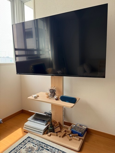 2023年・東芝テレビ 50V / MODEL: 50C350Xとテレビ台セット 2023年・東芝テレビ 50V / MODEL: 50C350Xとテレビ台セット