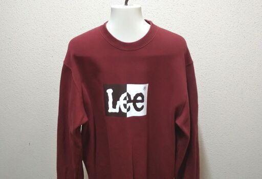 LEE】スウェット/トレーナー☆シンプルロゴ☆中古良品 (モブ LEE】スウェット/トレーナー☆シンプルロゴ☆中古良品 (モブ