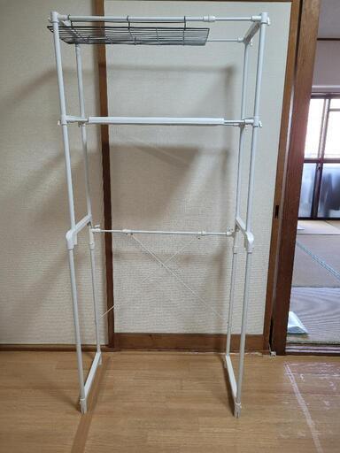 中古 ランドリーラックアイリスオーヤマ IRIS OHYAMA LR-16P ランドリーラック (Hiro0824 0) 白木原の洗濯用品《物干し竿、ロープ》の中古あげます・譲ります ...