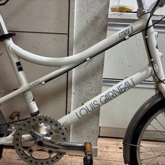 LOUIS GARNEAU MV1 ルイガノの折りたたみ自転車 ホワイト (はる LOUIS GARNEAU MV1 ルイガノの折りたたみ自転車 ホワイト (はる