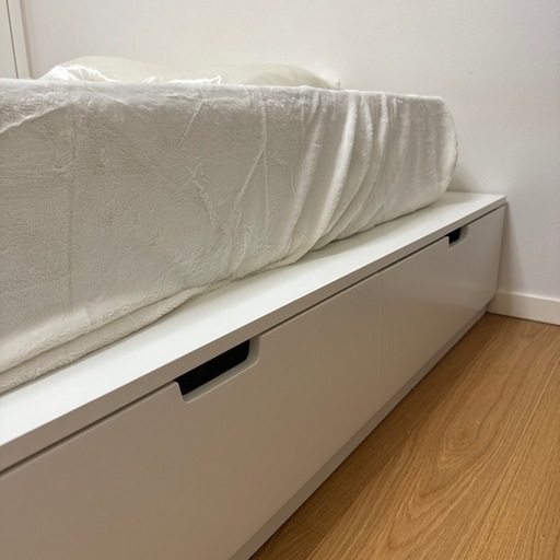 IKEA NORDLI ベッドフレーム (ぱおりん) 渋谷のベッド《ダブル IKEA NORDLI ベッドフレーム (ぱおりん) 渋谷のベッド《ダブル