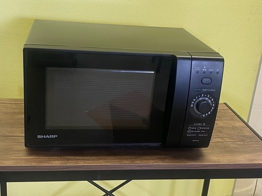 美品電子レンジSHARP シャープ50/60Hz RE-TM18-B 2025年製動作確認済み (ピースマーケット) 札幌のキッチン家電《電子レンジ》の中古あげます・譲ります｜ジモティーで不用品の処分