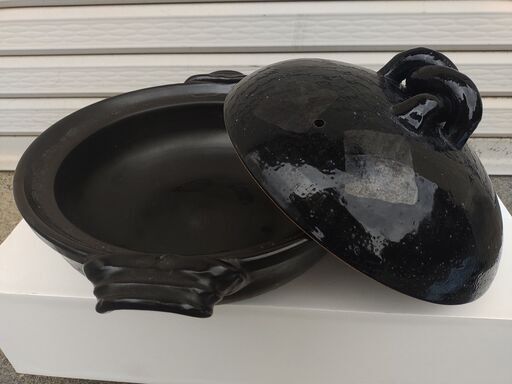 土鍋です。 (reokun) 磐田の調理器具《鍋、グリル》の中古あげます・譲ります｜ジモティーで不用品の処分