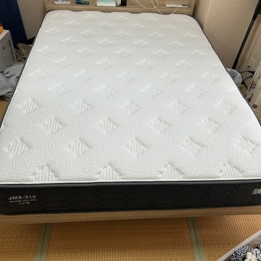 美品 マットレス ダブル 使用1週間程度 極細ポケットコイル JMX-312 (おかゆ) 千船の寝具《マットレス》の中古あげます・譲ります｜ジモティーで不用品の処分