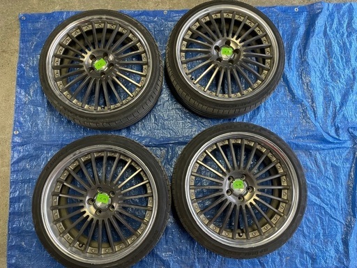 work LF1 20インチホイール (Y) 新居浜のタイヤ、ホイールの中古あげます・譲ります｜ジモティーで不用品の処分