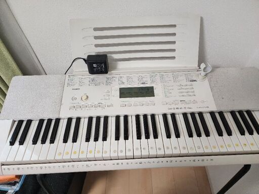 CASIO電子ピアノLK-218スタンド付属 (まさきゅ) 蒲生四丁目の鍵盤楽器、ピアノの中古あげます・譲ります｜ジモティーで不用品の処分