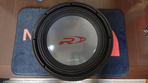 アルパインサブウーファーSWR-1542D (パクパク) 横瀬のカーオーディオの中古あげます・譲ります｜ジモティーで不用品の処分