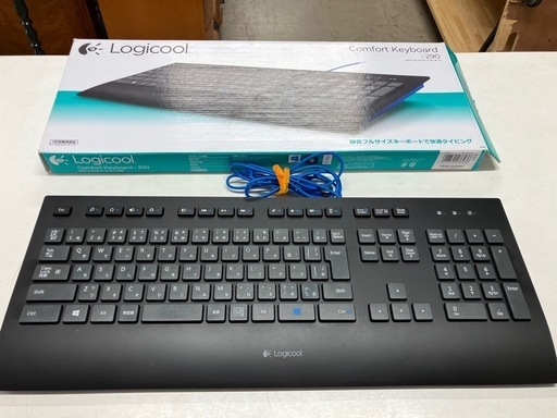 H2505-078 Logicool Comfort Keybord k290 動作確認済み 中古美品 (激安！！おたから塾) 舟入南の周辺機器の中古あげます・譲ります｜ジモティーで不用品の処分