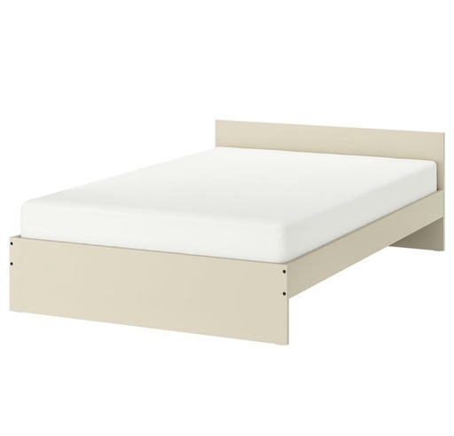 「IKEA GURSKEN ベッド＆マットレス（2022年購入) (Boo CC) 西荻窪のベッド《ダブルベッド》の中古あげます・譲ります ...