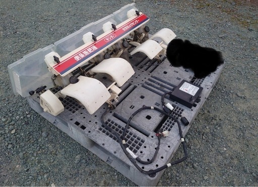 ヤンマー FR40 側条施肥機 RR40 田植え機 パーツ 4条用施肥機パーツ (桜子) 岡山のその他の中古あげます・譲ります｜ジモティーで不用品の処分