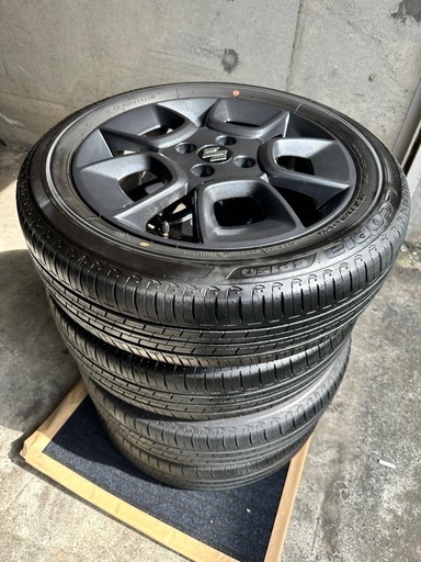 スズキ純正ホイール タイヤバリ目！ (さややん) 栄町のタイヤ、ホイールの中古あげます・譲ります｜ジモティーで不用品の処分