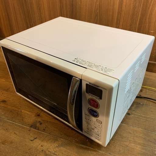 SHARP 電子レンジ RE-S5C-W ホワイト2014年製 (ブルジョネ松が谷) 台東のキッチン家電《電子レンジ》の中古あげます・譲ります｜ジモティーで不用品の処分
