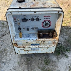 エンジン発電機兼用溶接機 発電機 溶接機 MEIHO MYW-140S1 SW140 バッテリーなし現状渡し (ヤギサワ商事) 亘理のその他の ...