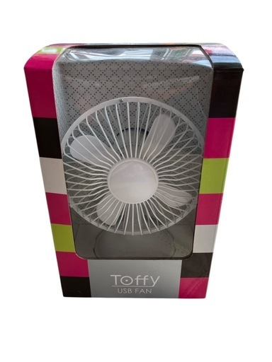 【新品未使用】Toffy USB FAN 卓上扇風機 (コニセフ) 滝谷不動の季節、空調家電《扇風機》の中古あげます・譲ります｜ジモティーで不用品の処分