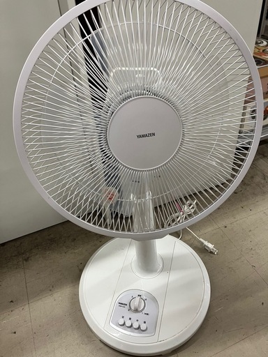 K 2506-004243 YAMAZEN リビング扇風機 DRMT-K30 2024年製 動作確認済み キズ 汚れあり (激安！！おたから塾 ...