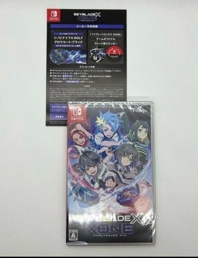 Switch ベイブレードX XONE 予約特典 (まよ) 太田のポータブルゲーム《その他》の中古あげます・譲ります｜ジモティーで不用品の処分