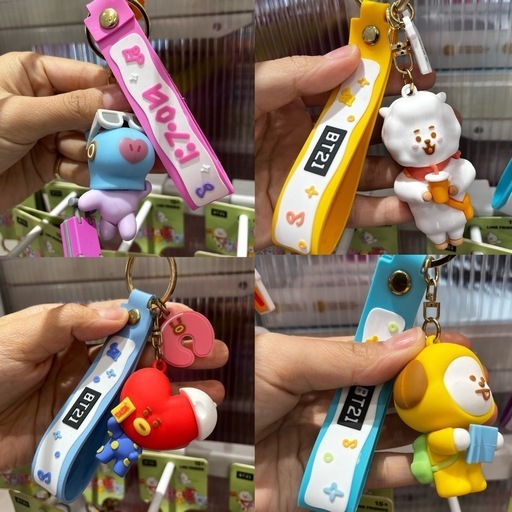 BT21 bt21 海外限定品キーホルダーBTS 輸入料無料のため正規品を安く販売してます☺︎ (asm) 伊丹のその他の中古あげます・譲ります｜ジモティーで不用品の処分