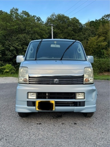 スズキ エブリイワゴン PZターボ DA64W 貴重な水色 訳あり (れんじん) 神前のエブリイの中古車｜ジモティー