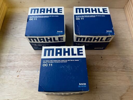 MAHLEマーレ オイルフィルター オイルエレメント OC11未使用3個セットケータハム、ルノー、フィアット (おちゃめじじい) 長原のメンテナンス用品の中古あげます・譲ります｜ジモティーで ...