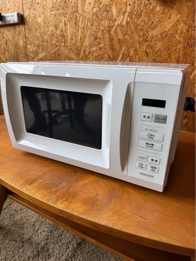 F1009 電子レンジYAMAZEN 山善ターンテーブル式2023年 (リサイクル ライズ) 札幌のキッチン家電《電子レンジ》の中古あげます・譲ります｜ジモティーで不用品の処分