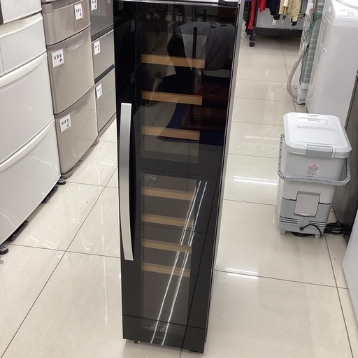 ワインセラー deviceSTYLE DCF-C18W 72L 186 (トレファク守谷店) 守谷の収納家具《キャビネット》の中古あげます・譲ります｜ジモティーで不用品の処分