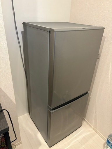 AQUA 2ドア冷蔵庫 AQR-13H（S） 126L シルバー (ゆぞ) 小山のキッチン家電《冷蔵庫》の中古あげます・譲ります｜ジモティーで不用品の処分