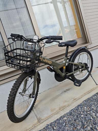 値下げしました 子供自転車イオンでジープ18インチ (hzzzz) 西別所の自転車の中古あげます・譲ります｜ジモティーで不用品の処分