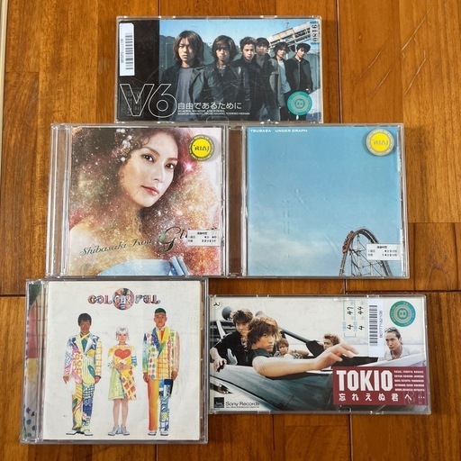 TOKIO V6 柴咲コウアンダーグラフポケットビスケッツCDセット (momoco.) 富士岡のCD《ポップス》の中古あげます・譲ります｜ジモティーで不用品の処分