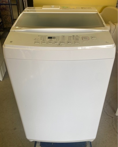 & 洗濯機NITORI ニトリ9kg NTR90 2022年製動作確認済み (ピースマーケット) 札幌の生活家電《洗濯機》の中古あげます・譲ります｜ジモティーで不用品の処分