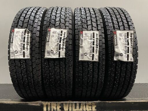 【新品】YOKOHAMA ice GUARD iG91 145/80R12 80/78N LT 12インチ スタッドレス 4本 24年製 軽… (タイヤヴィレッジ伏古) 元町のタイヤ、ホイール ...
