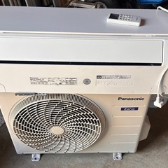 Panasonic CS-224DFL-W CU-224DFL ルームエアコン 6畳 室内機 室外機 (ジモジモ) 札幌の季節、空調家電《エアコン》の中古あげます・譲ります｜ジモティーで不用品の処分