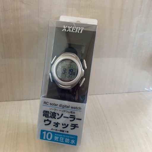 【新品未使用品】XXERT 電波ソーラーウォッチ (たっちゃん) 釧路のアクセサリー《腕時計》の中古・古着あげます・譲ります｜ジモティーで不用品の処分