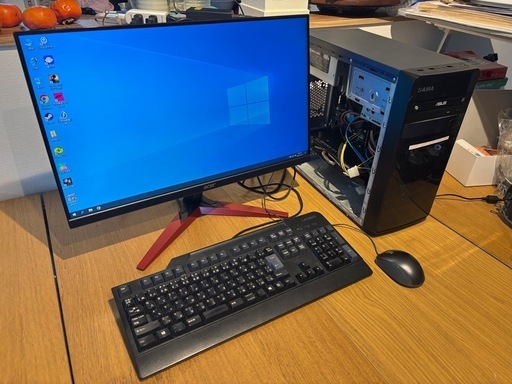 ゲーミングPC＋23.8インチモニターセット／原神・APEX可 (a71013) 川口元郷のデスクトップパソコンの中古あげます・譲ります ...
